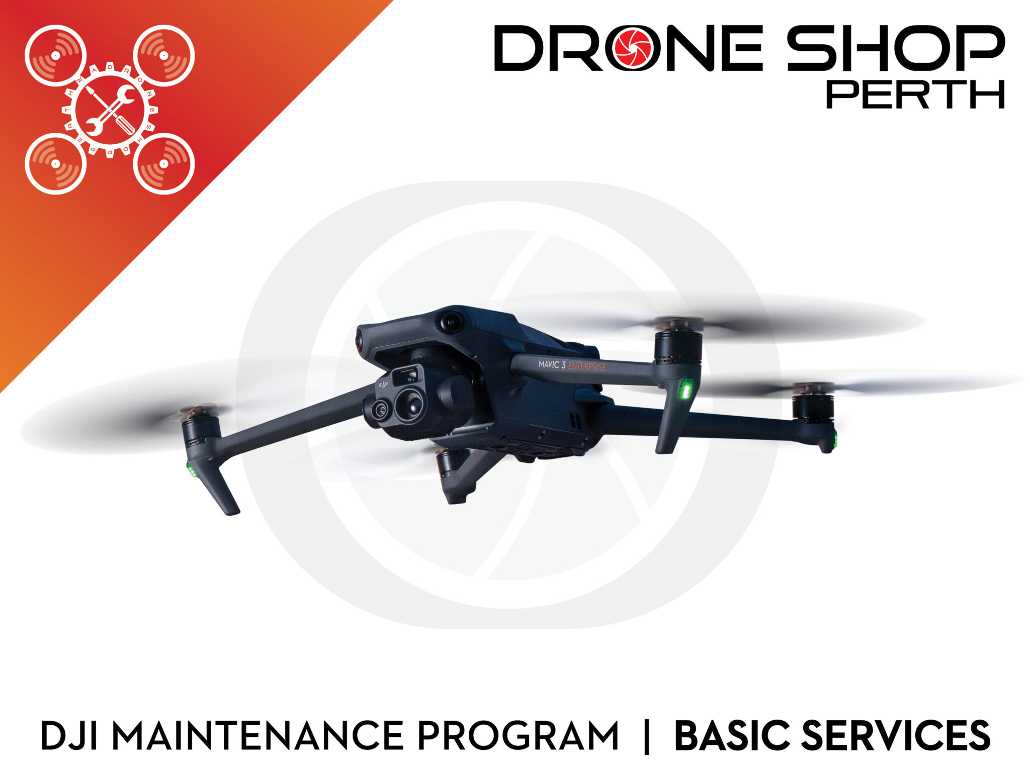 DJI Maintenance Program Basic Service Mavic 3T - Drone Shop Perth