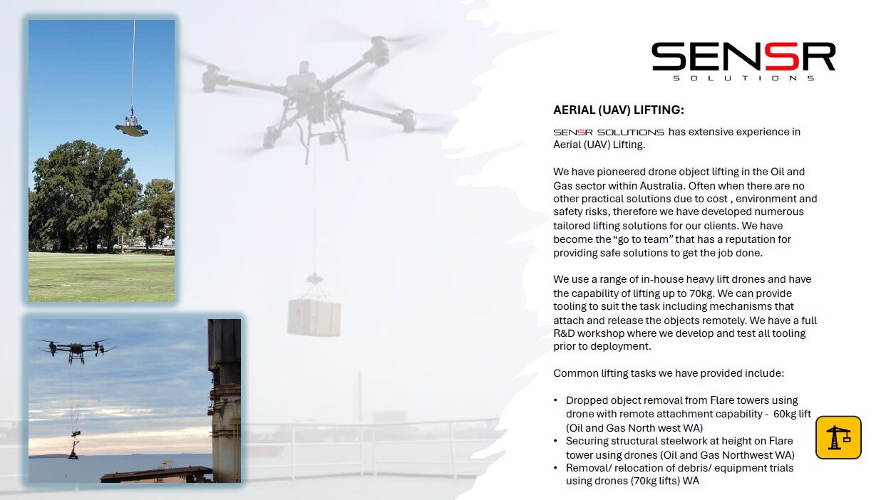 SENSR SOLUTIONS - Drone Shop Perth