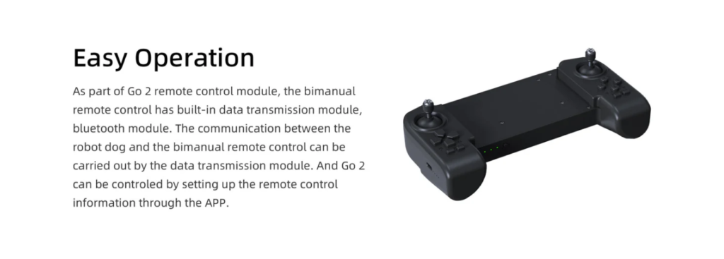 Unitree Go2 Remote Controller - Drone Shop Perth